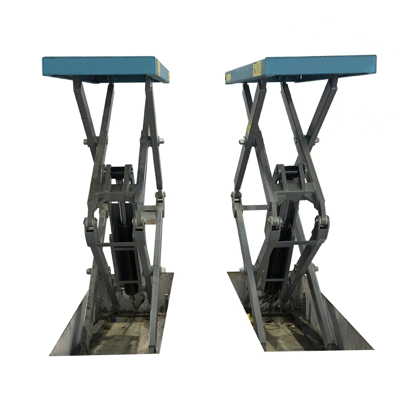 1850mm Scissor Car Lift 3 Ton Dual Safety Protection Portable Scissor ...